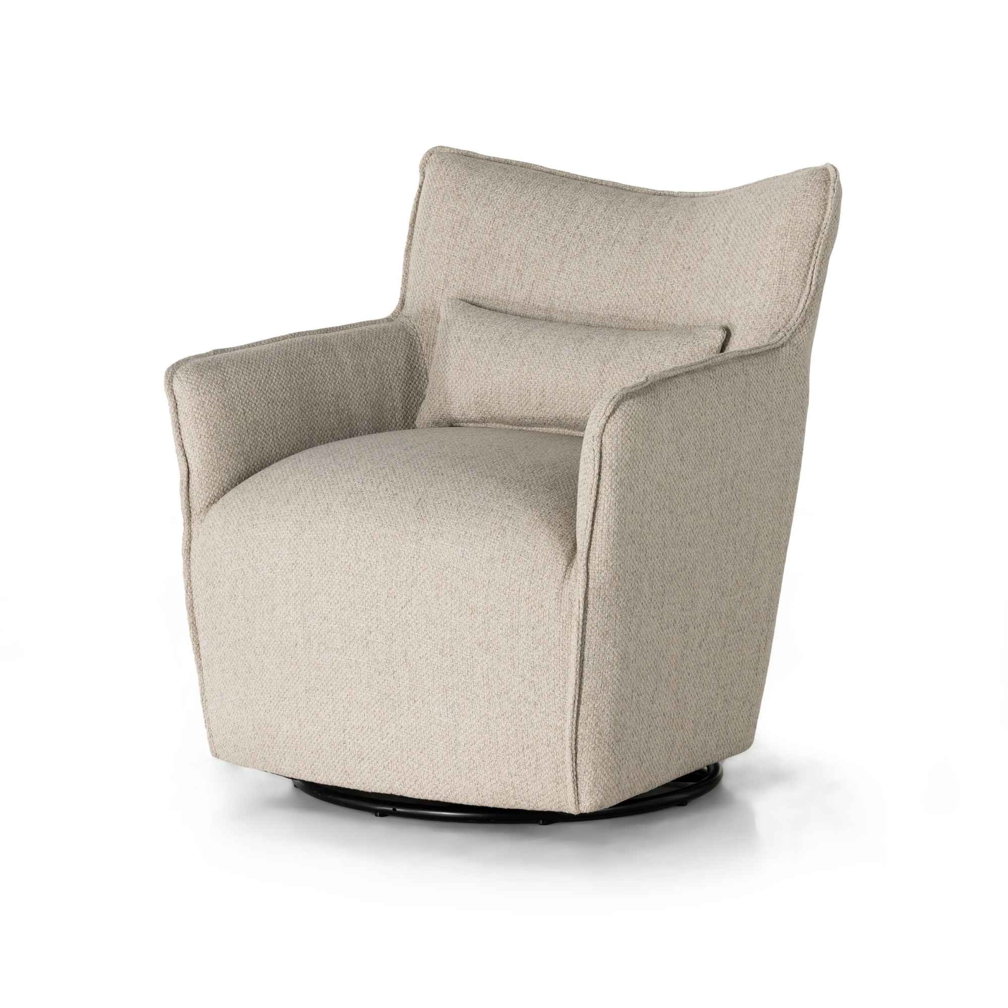 Lennox Swivel Chair | Modern Barrel Chair | The Shop by Jasmine Roth ...