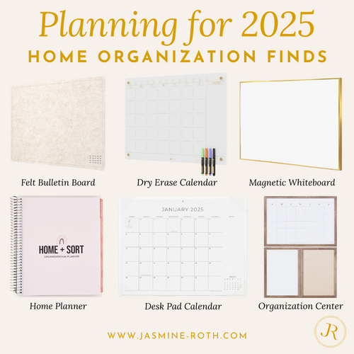Planning for 2025: Home Organization Finds